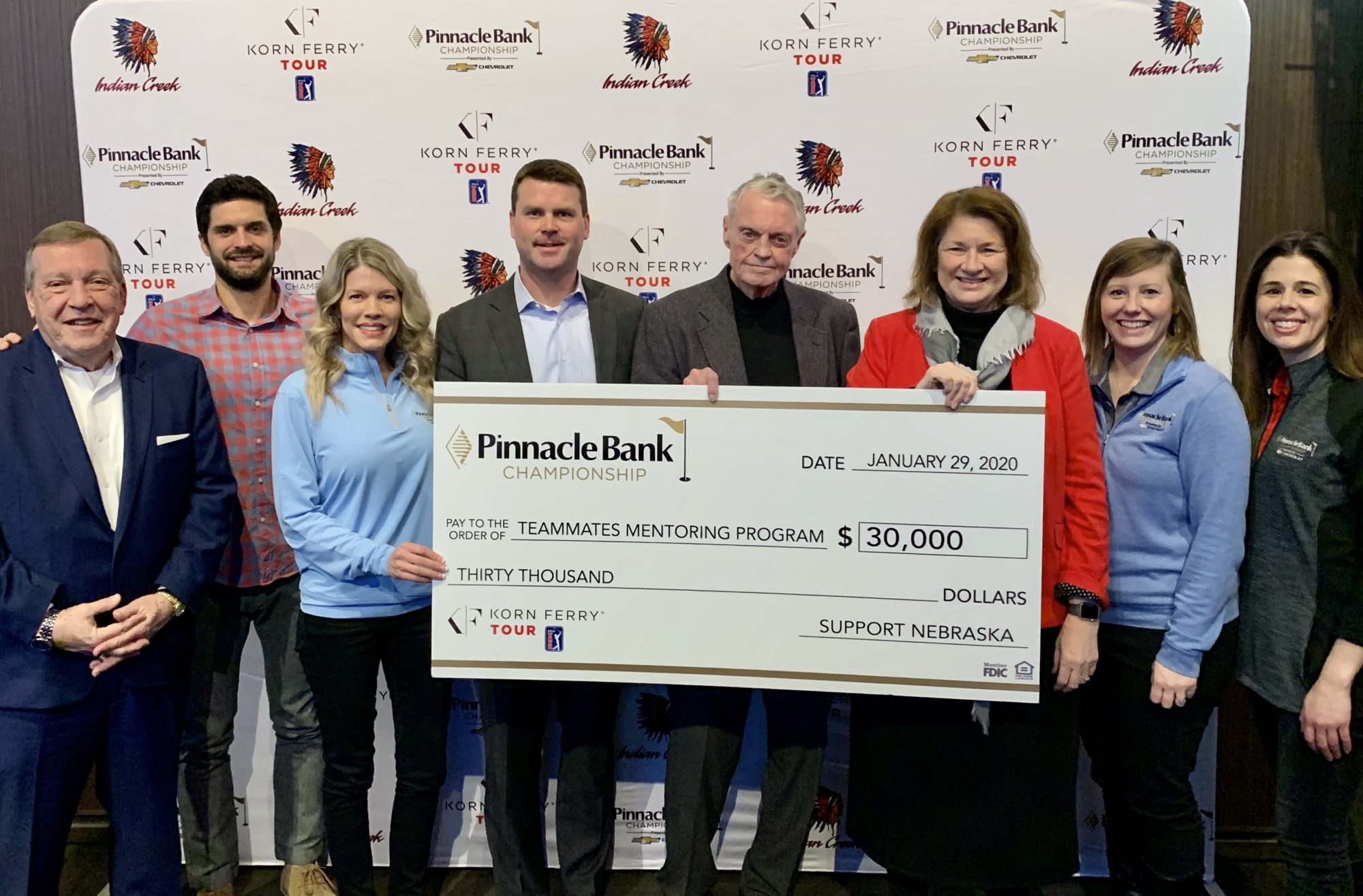 Pinnacle Bank Championship To Present $30,000 Check to TeamMates at ...